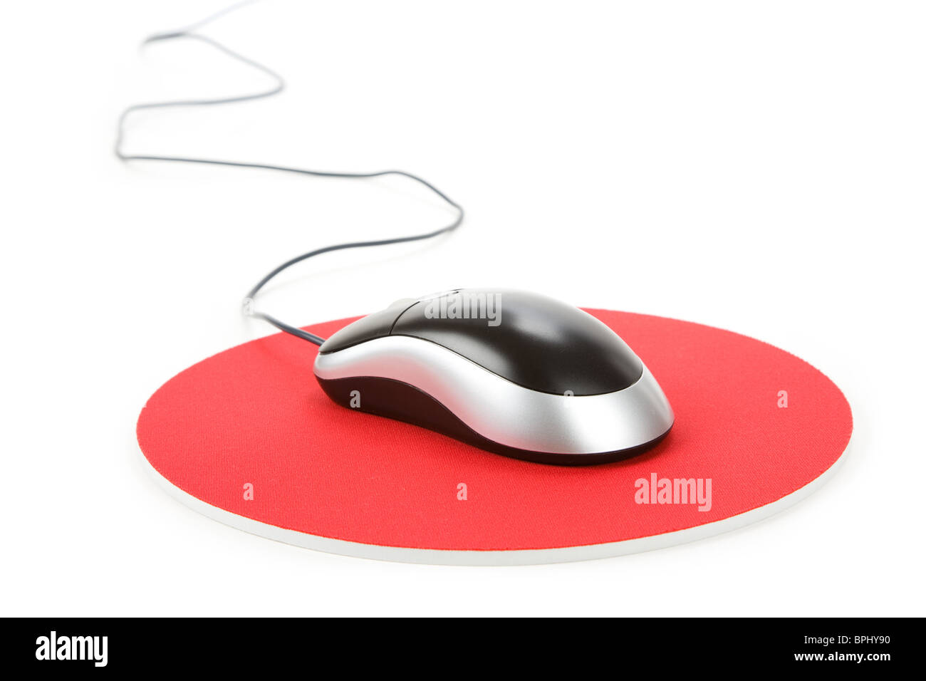 Computer Mouse and pad, Concept of internet Stock Photo - Alamy