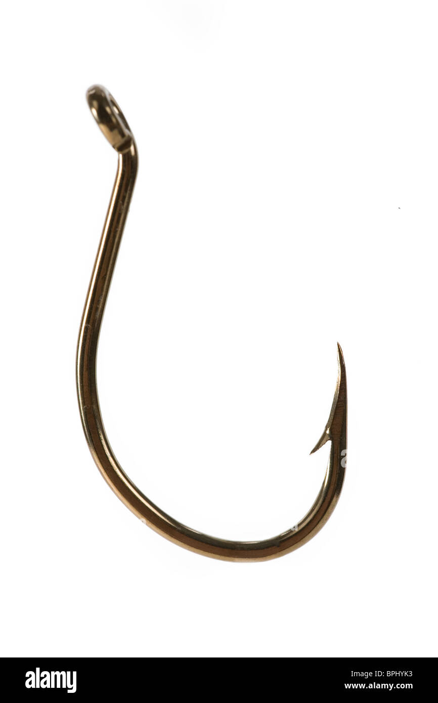Fishing hook Cut Out Stock Images & Pictures - Alamy