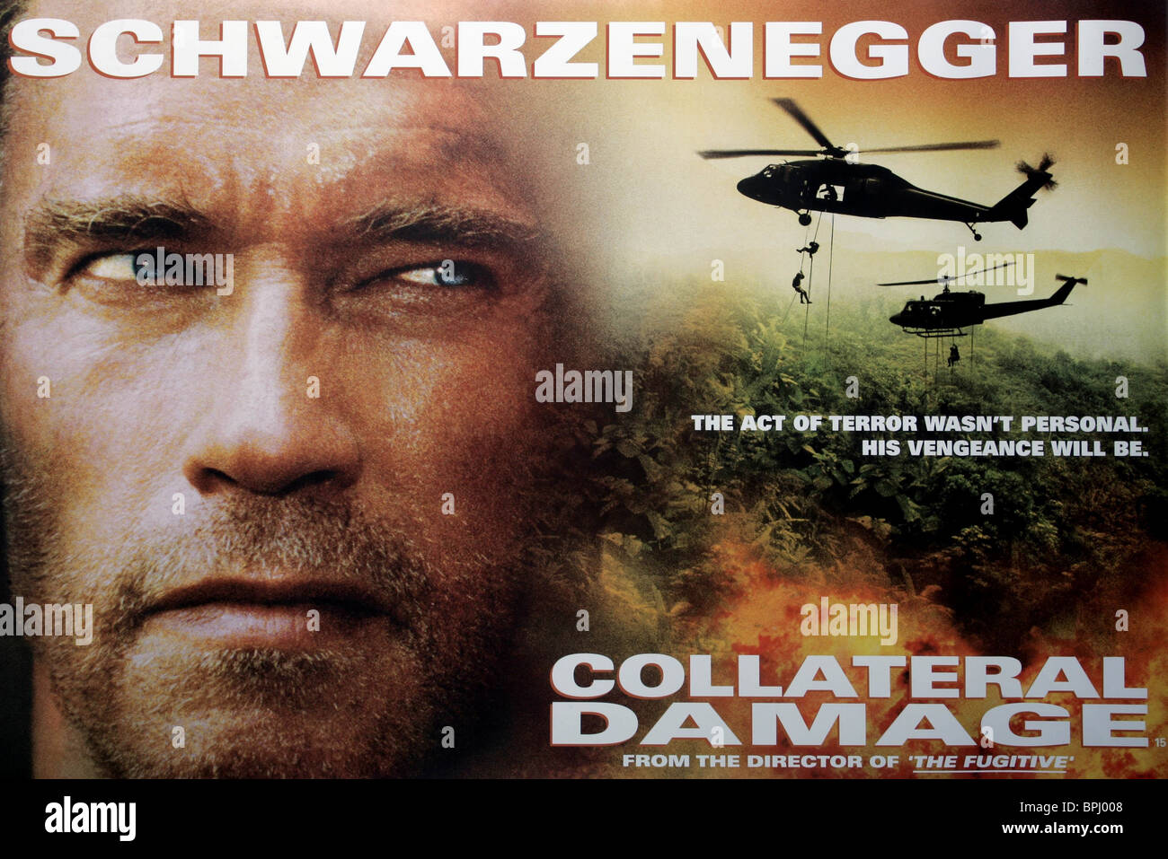 Actor Arnold Schwarzenegger Film Poster High Resolution Stock ...