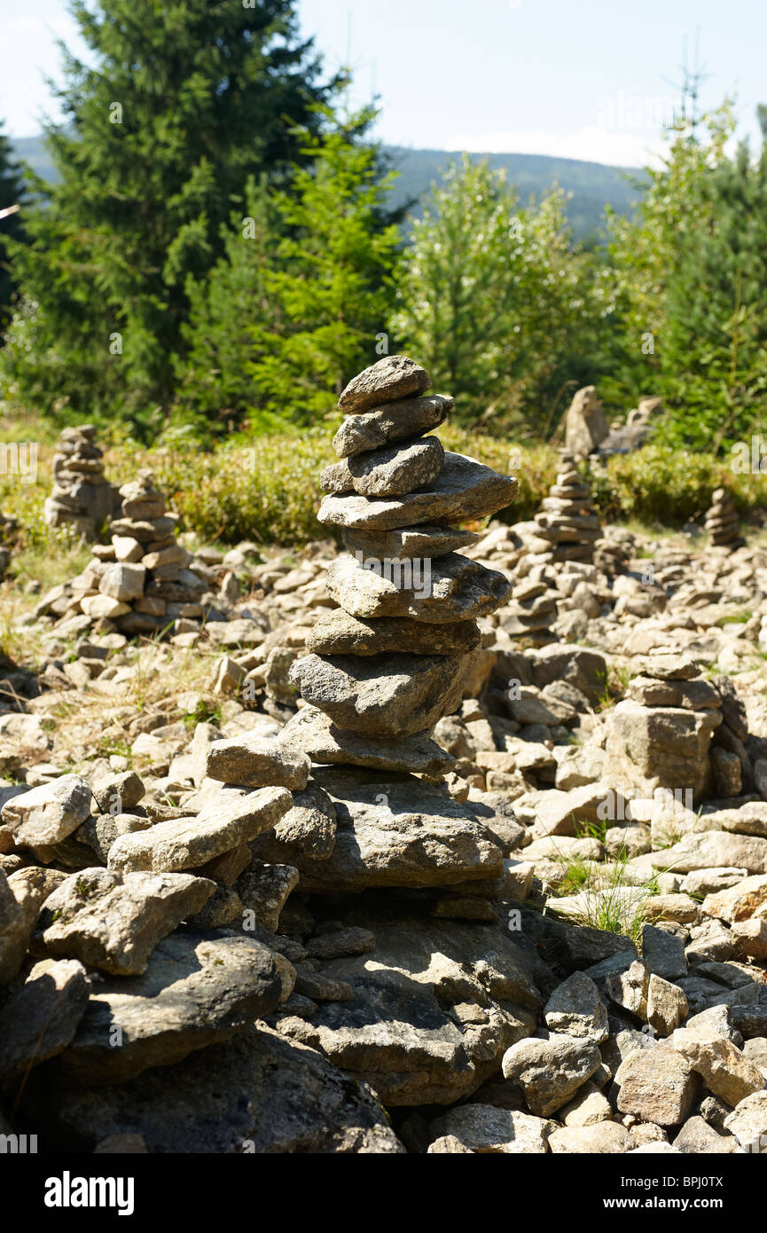 Prasilske jezero, Polednik, National Park Sumava, Czech Republic Stock ...