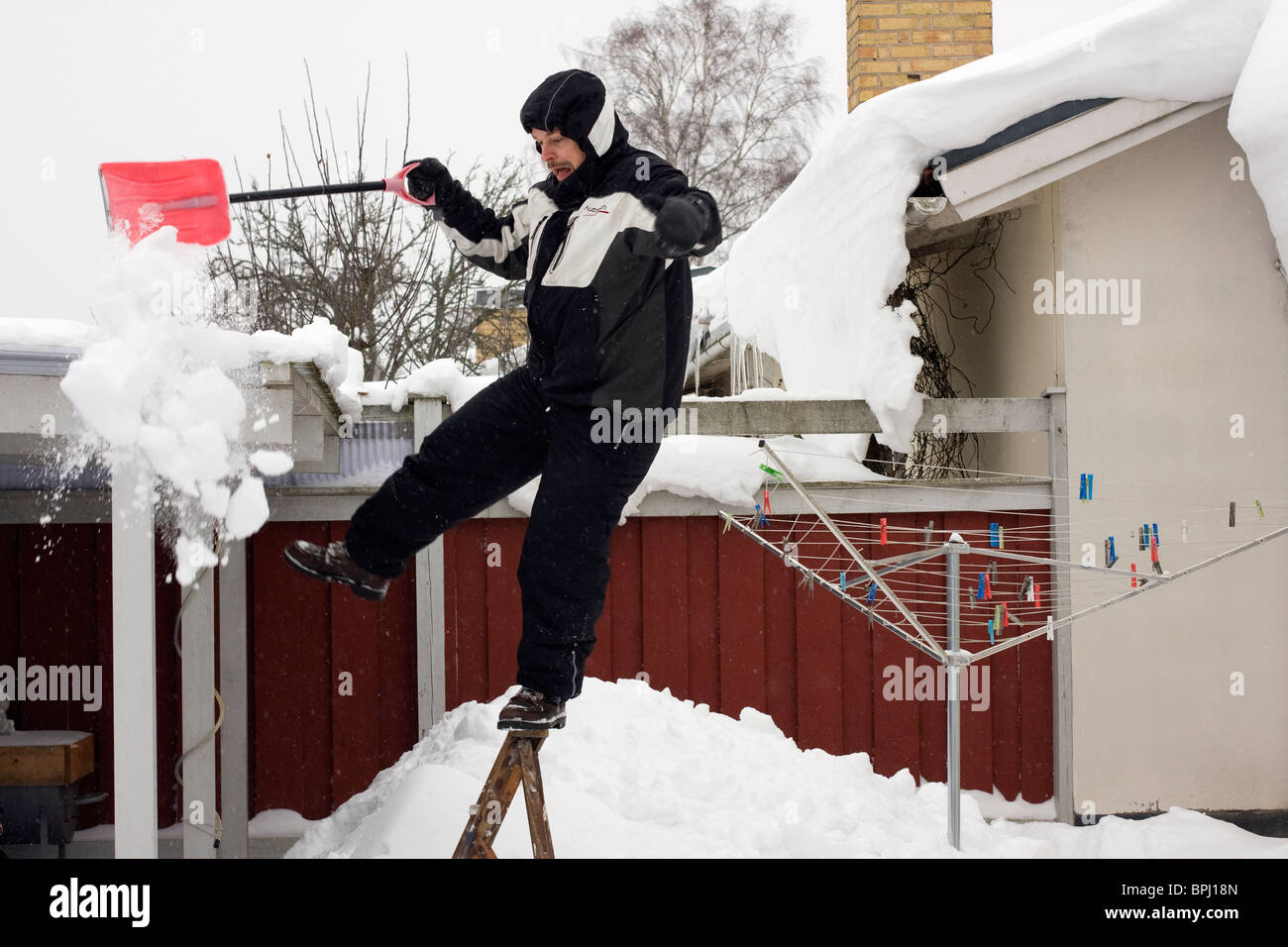 Man falling off High Resolution Stock Photography and Images - Alamy