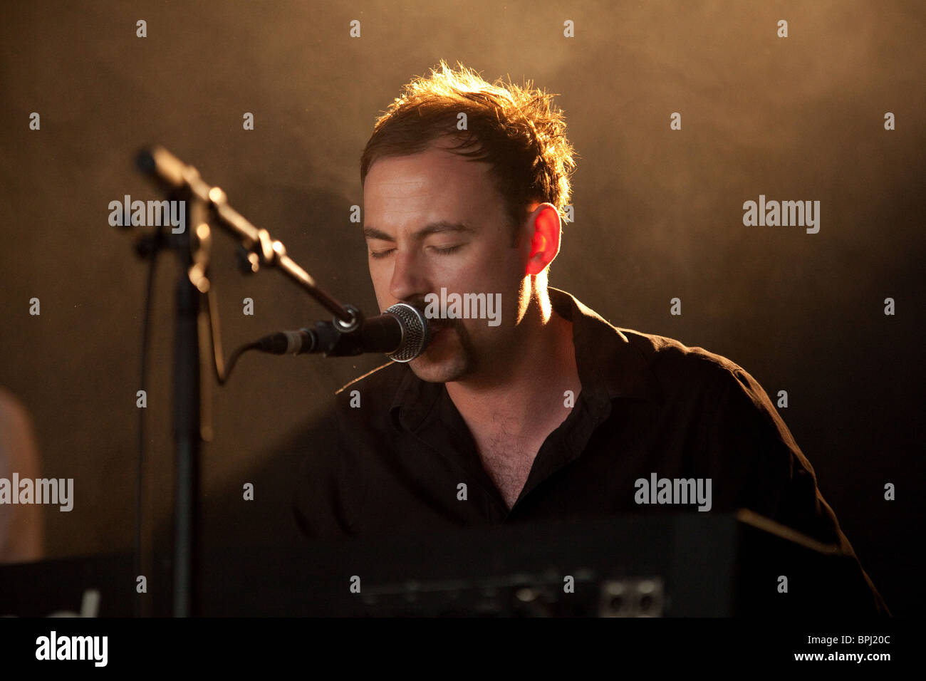 Lone Wolf performing at the Green Man Festival 2010, Brecon Beacon ...