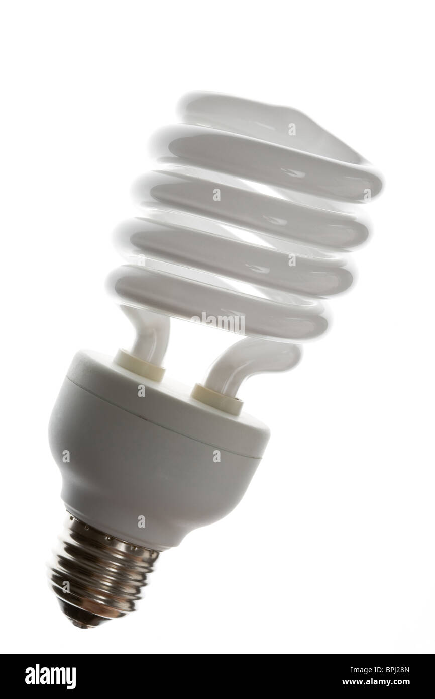 Compact Fluorescent Lightbulb clsoe up Stock Photo - Alamy