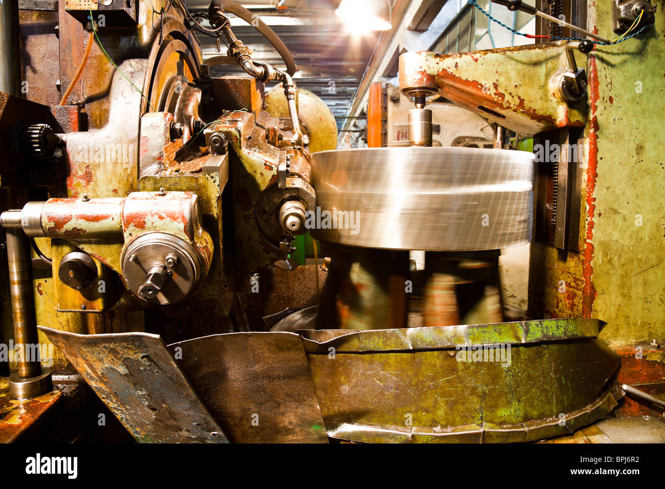 Heavy machinery at an industrial site in Romania Stock Photo - Alamy