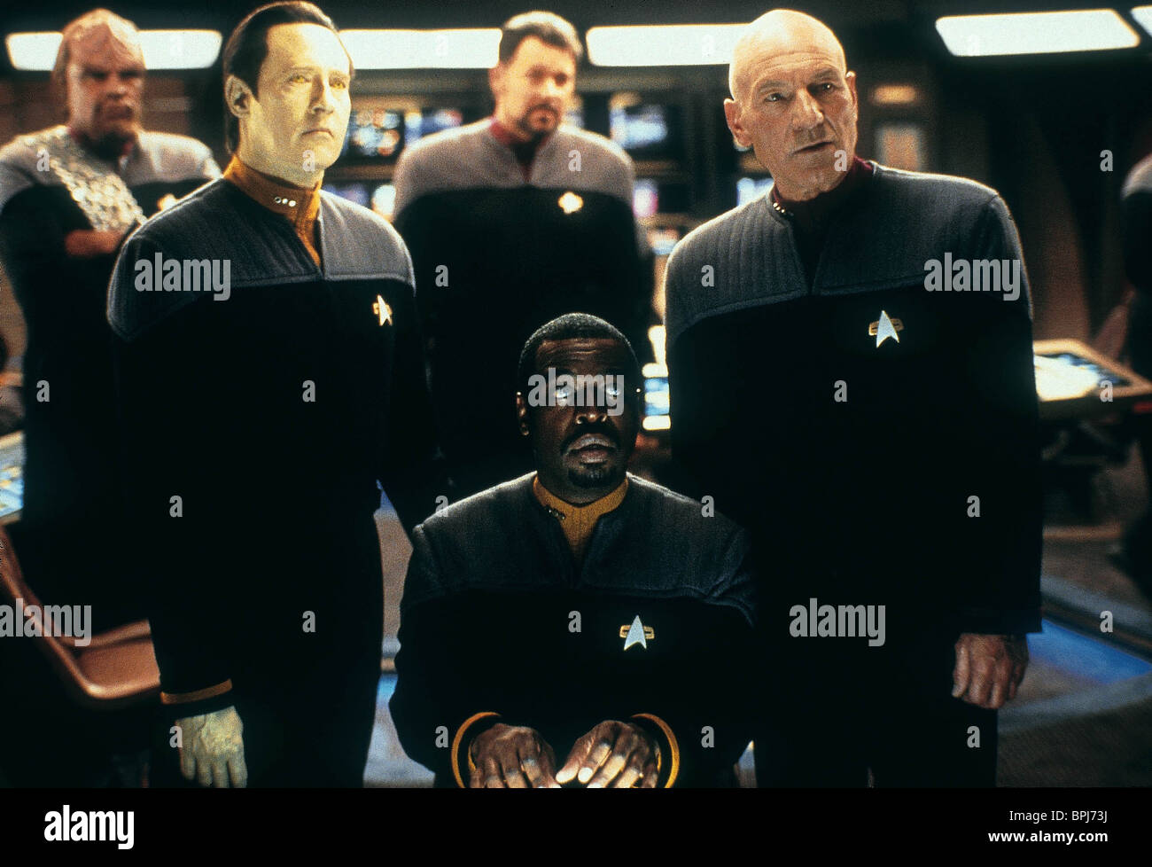 Brent Spiner Levar Burton Patrick Stewart Film Title Star Trek High ...