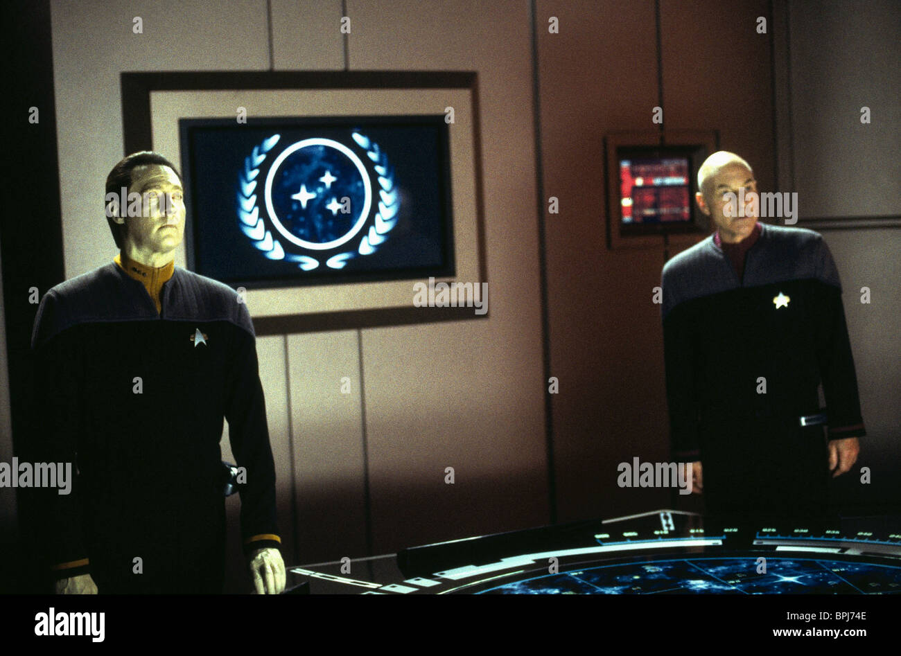 Brent Spiner Patrick Stewart Star High Resolution Stock Photography and Images - Alamy