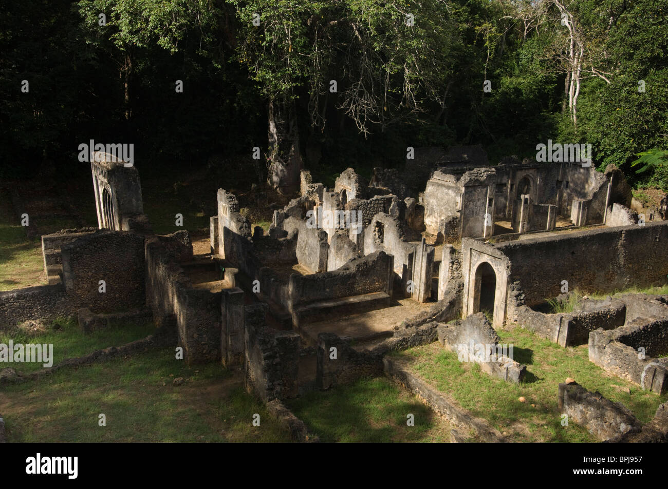 Palace, Gedi Ruins, Watamu, Kenya Stock Photo - Alamy