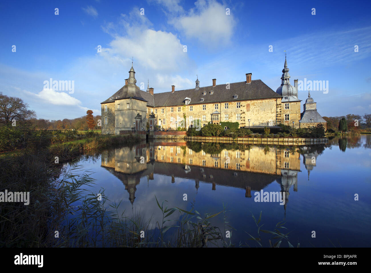 Lembeck castle, Dorsten, Muensterland, North Rhine-Westphalia, Germany ...
