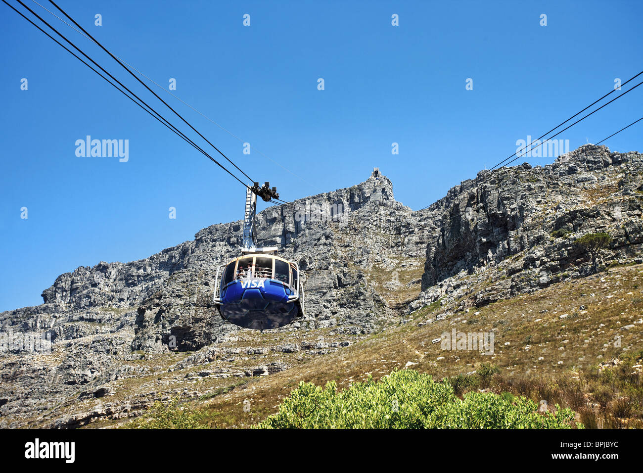 Table Mountain aerial lift, Cape Town, Western Cape, South Africa ...