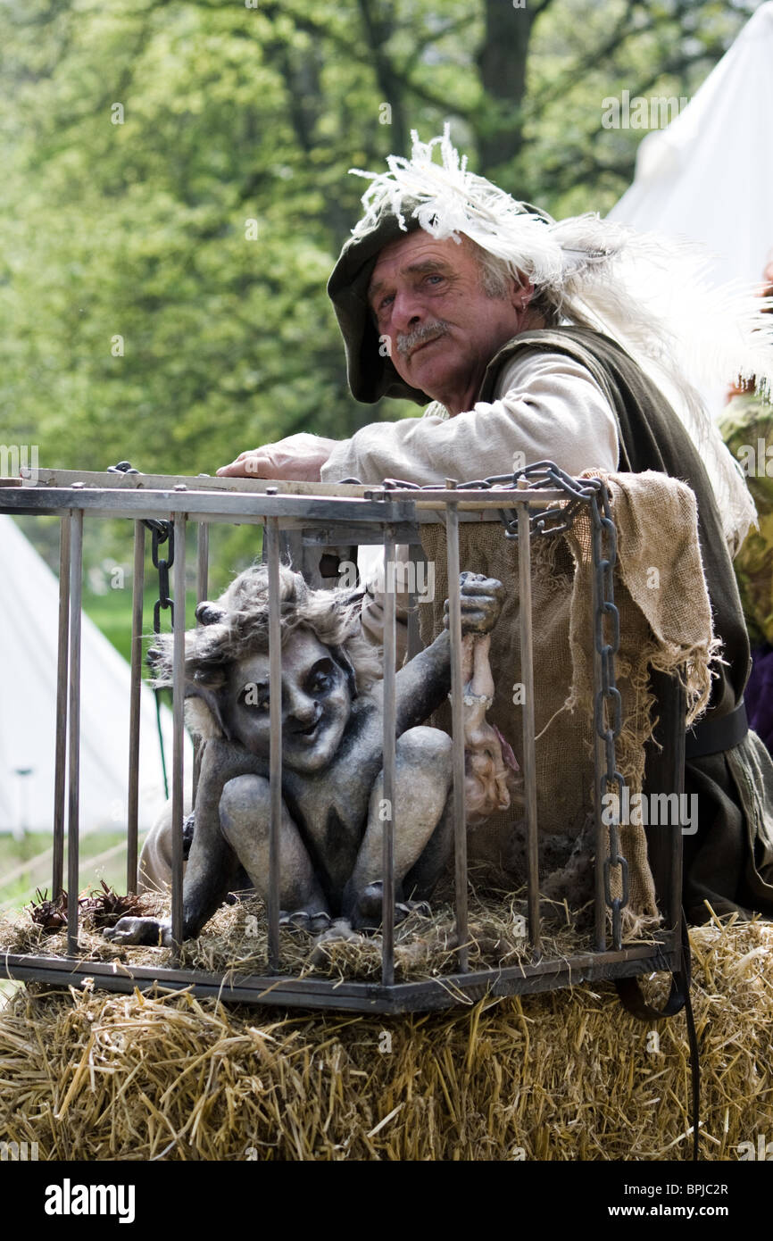 Man at the Elf Fantasy Fair in Haarzuilen, Holland Stock Photo - Alamy