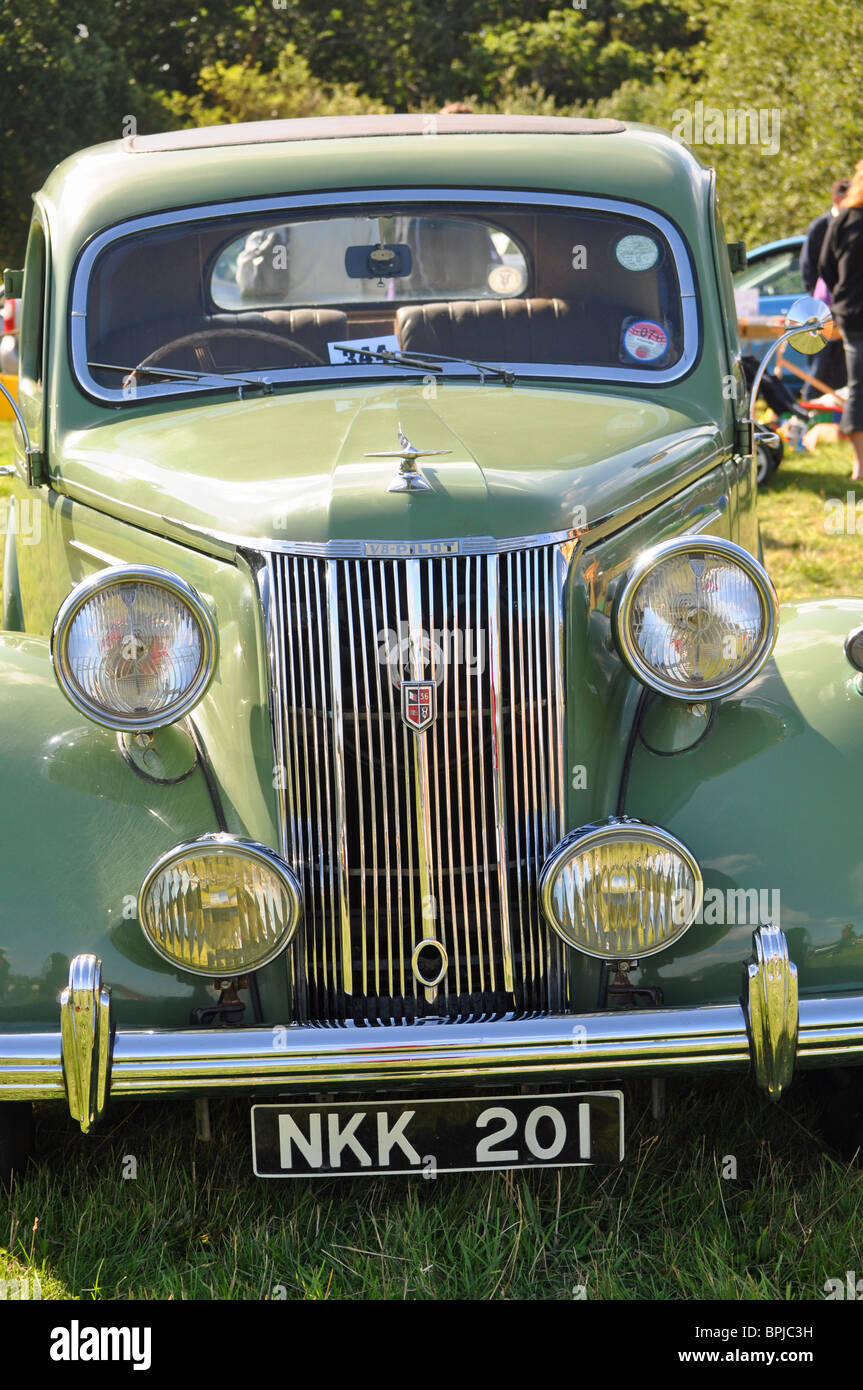 Restored Ford V8 Pilot car at a rally Stock Photo - Alamy