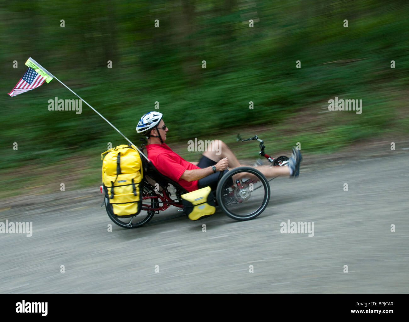 Man on a tricycle hi-res stock photography and images - Alamy