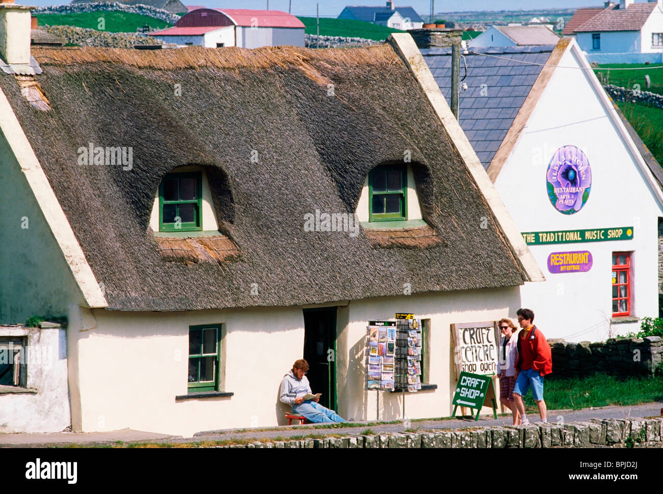 Store with traditional thatched roof hi-res stock photography and ...