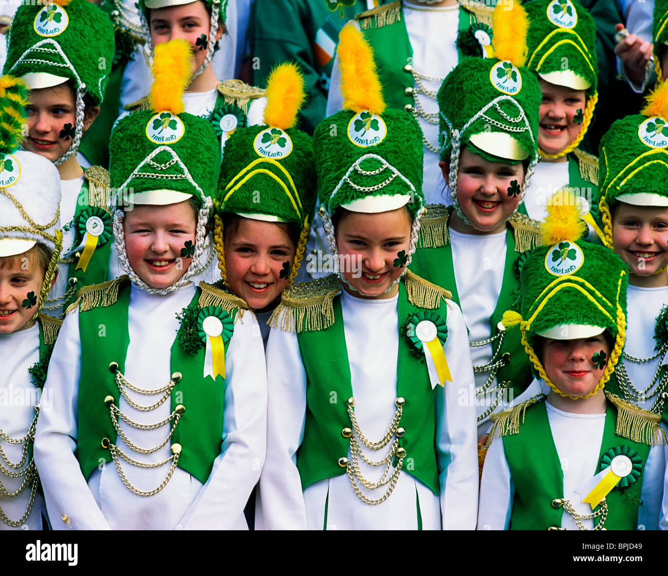 Dublin City, Co Dublin, Ireland, St. Patrick's Day Parade Stock Photo ...