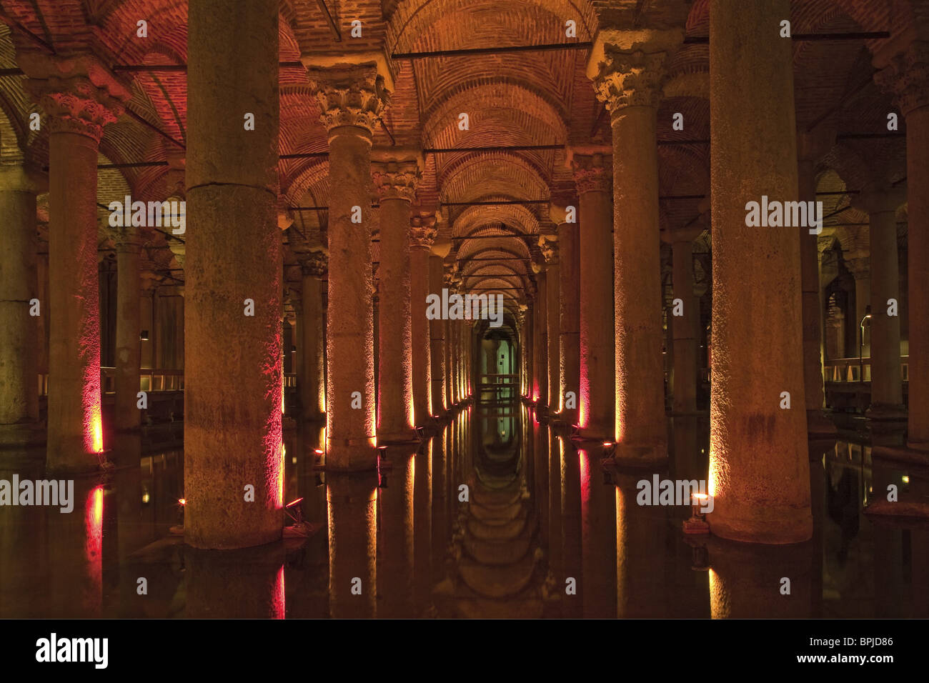 Basilica Cistern, Yerebatan Sarayi, Istanbul, Turkey Stock Photo - Alamy