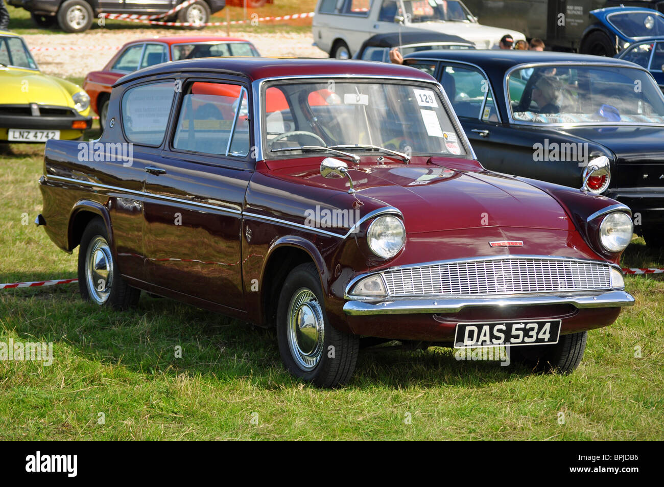 Restored Ford 105E Anglia Stock Photo - Alamy