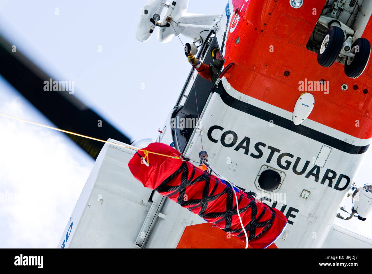 coast guard air sea rescue Stock Photo - Alamy