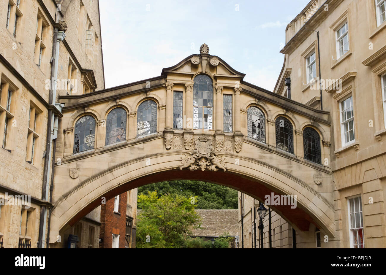 Hertford Bridge, popularly known as the Bridge of Sighs, over New ...