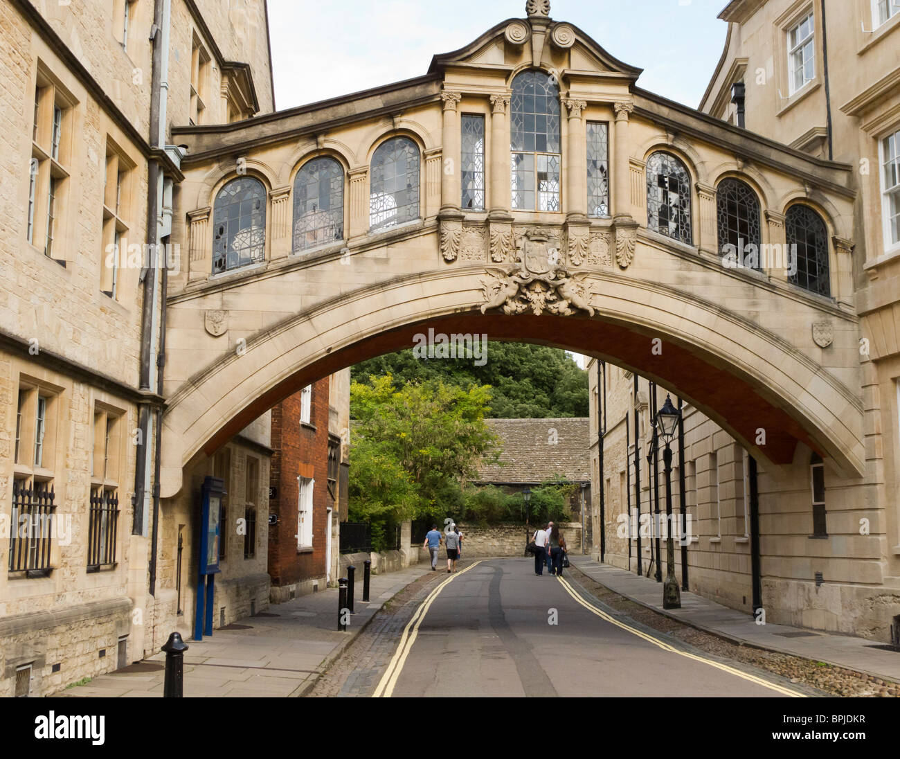 Hertford Bridge, popularly known as the Bridge of Sighs, over New ...