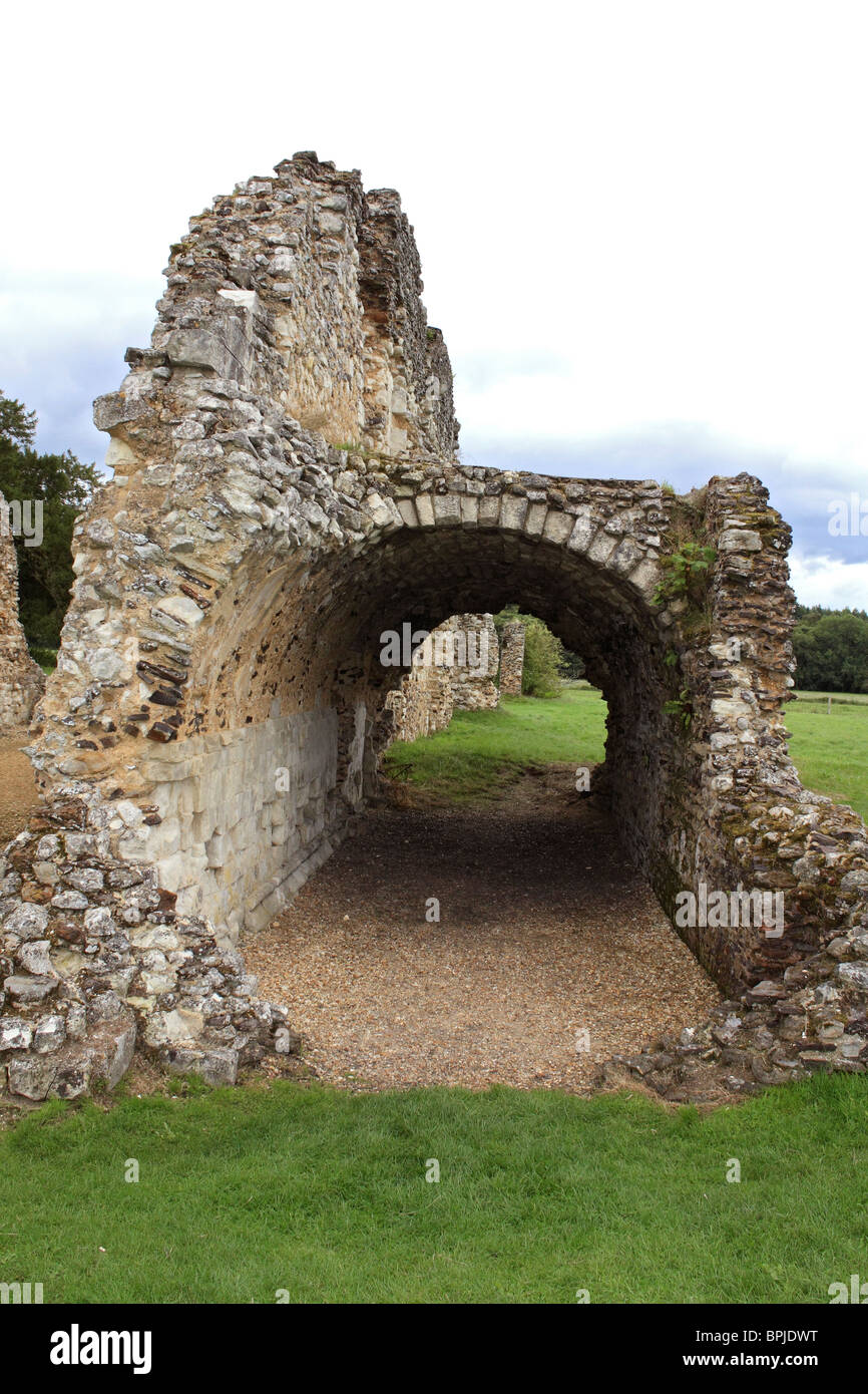 Waverley Abbey was the first Cistercian Abbey in England, founded in ...