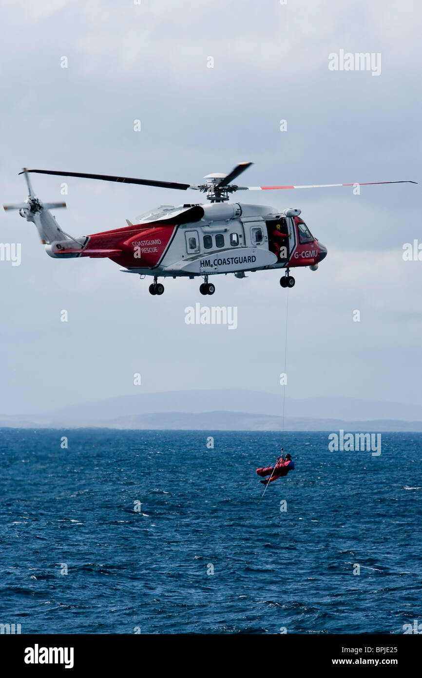 coast guard air sea rescue Stock Photo - Alamy