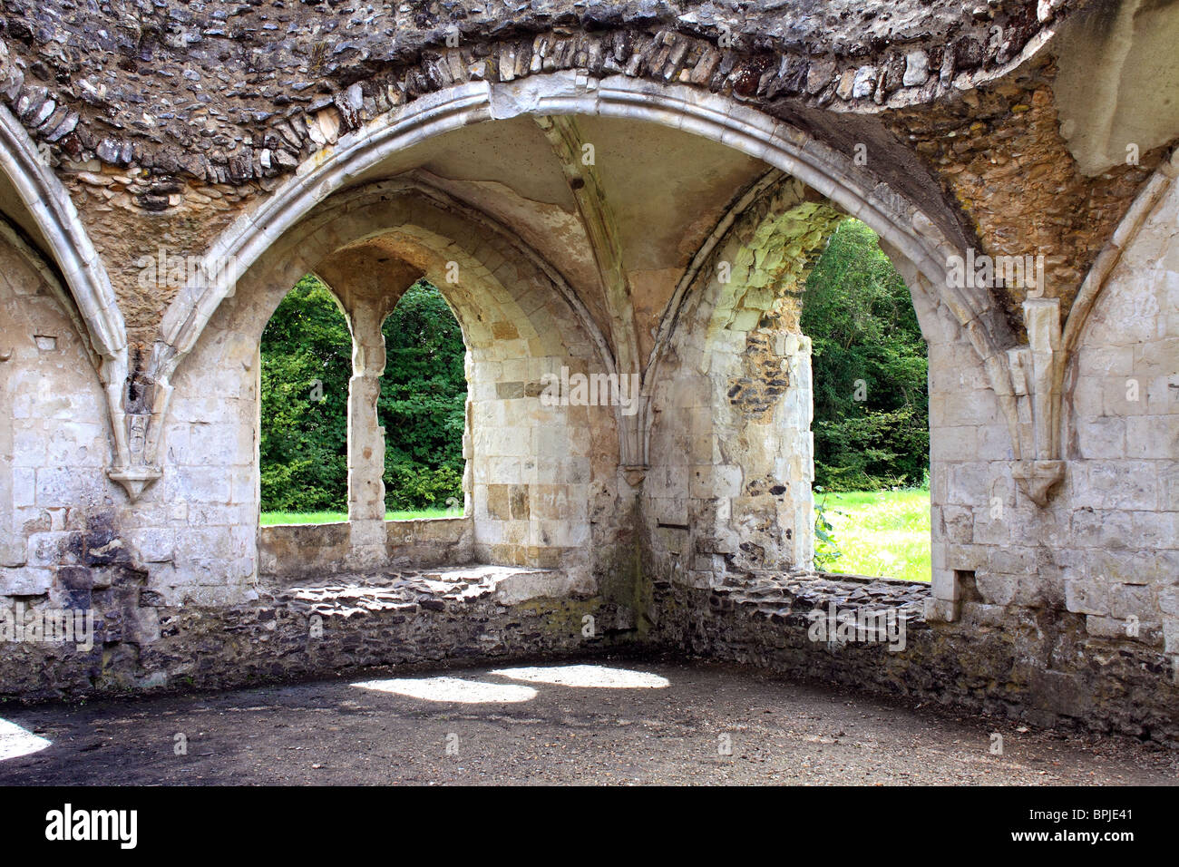 Waverley Abbey was the first Cistercian Abbey in England, founded in ...