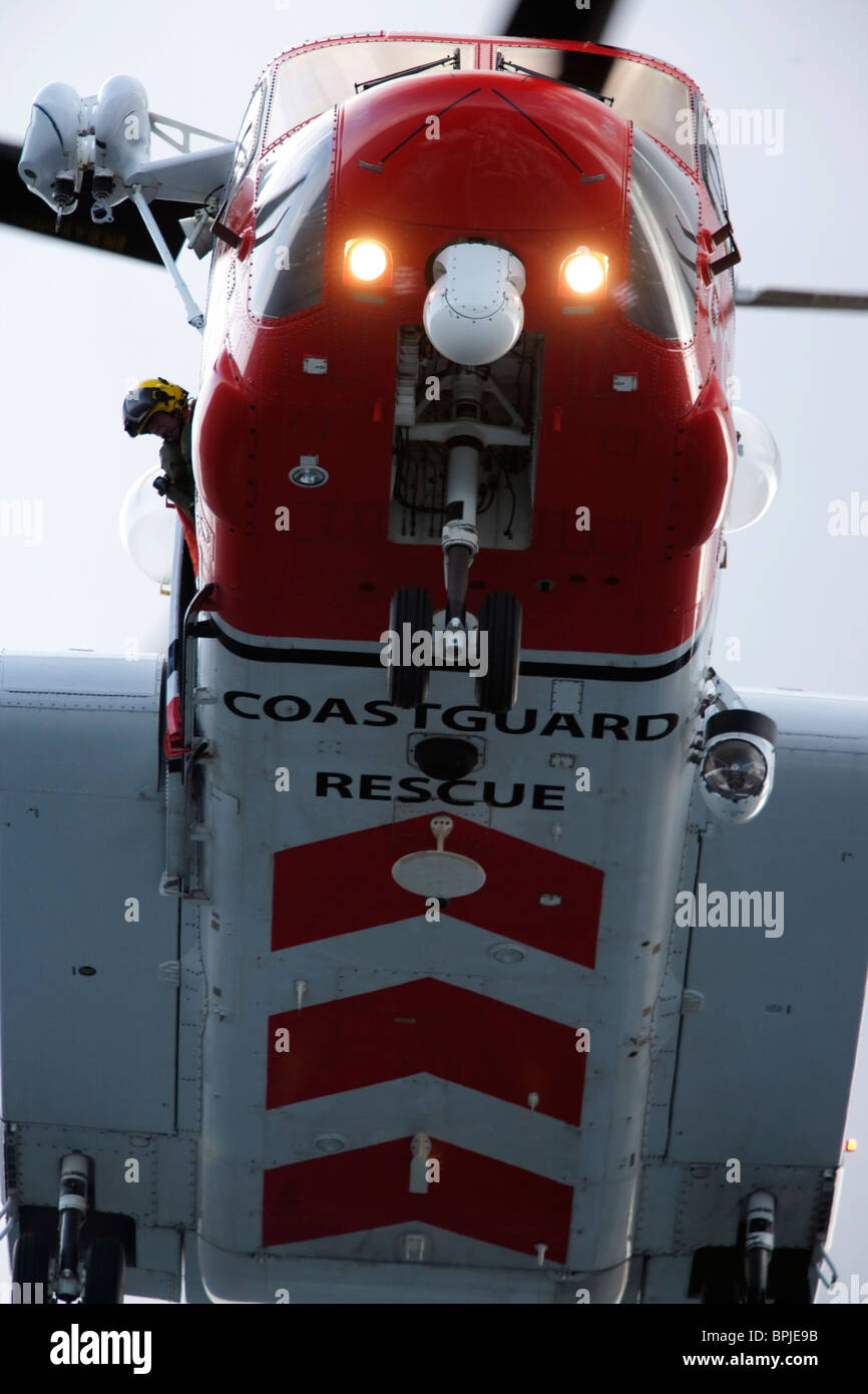 coast guard air sea rescue Stock Photo - Alamy