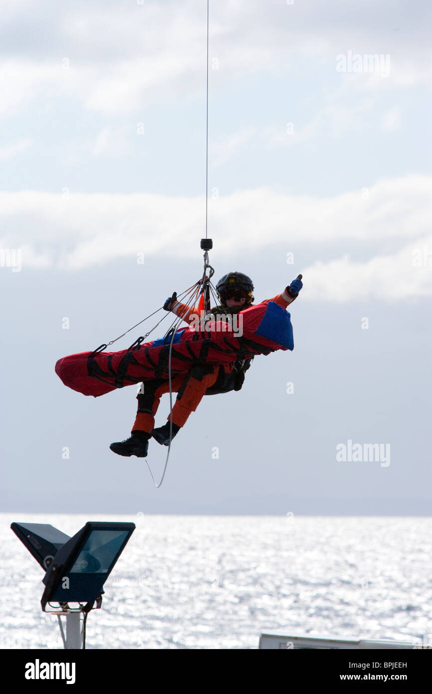 coast guard air sea rescue Stock Photo - Alamy
