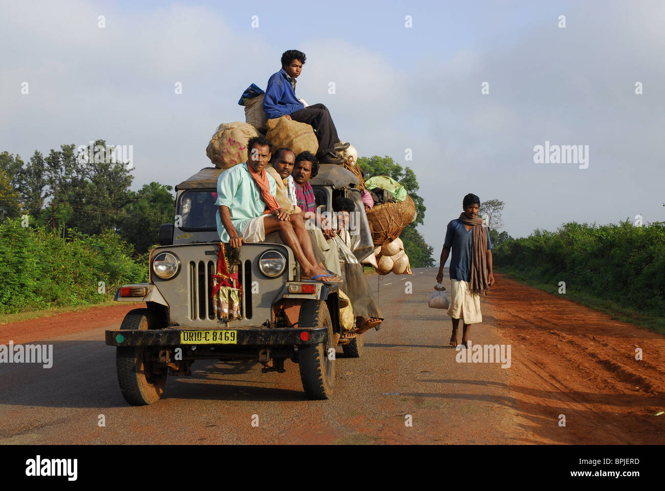 Overloaded jeep hi-res stock photography and images - Alamy