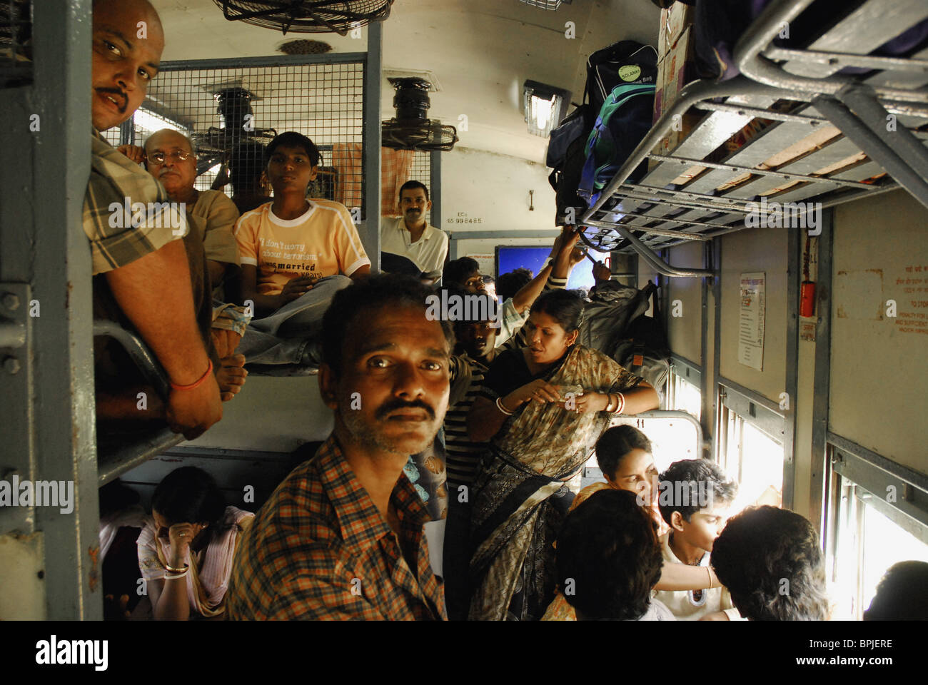 People sitting on train hi-res stock photography and images - Alamy