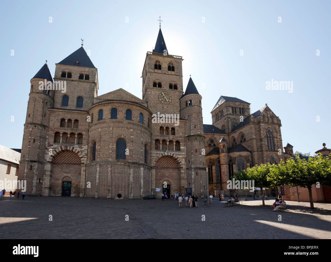 Saint Peter Cathedral of Trier Stock Photo - Alamy