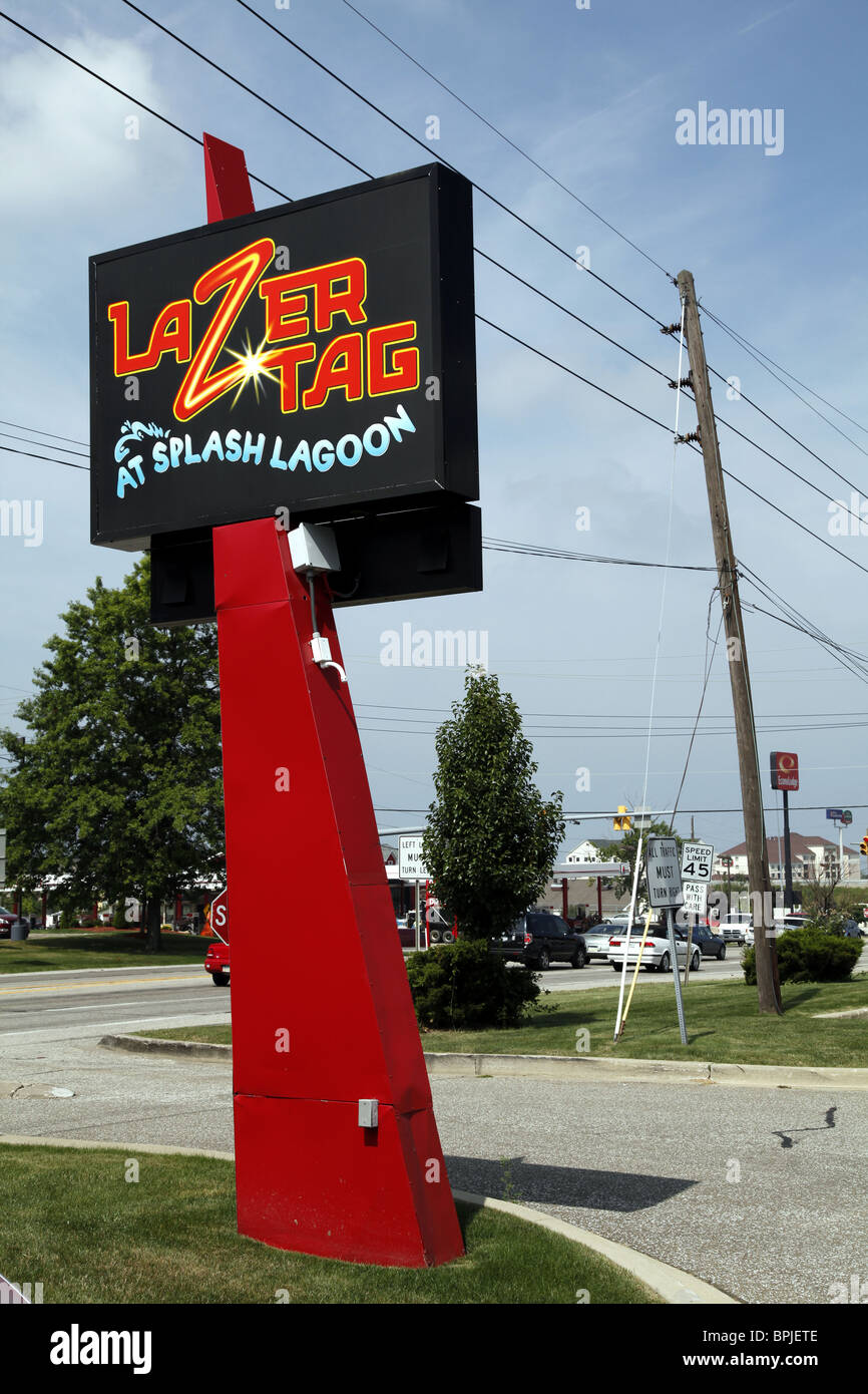 Splash Lagoon. America Stock Photo - Alamy