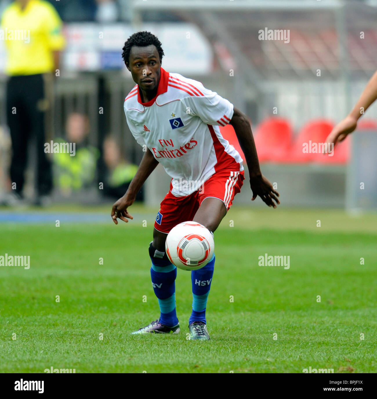 Jonathan Pitroipa (BFA), Hamburger SV, HSV, german Bundesliga Stock ...