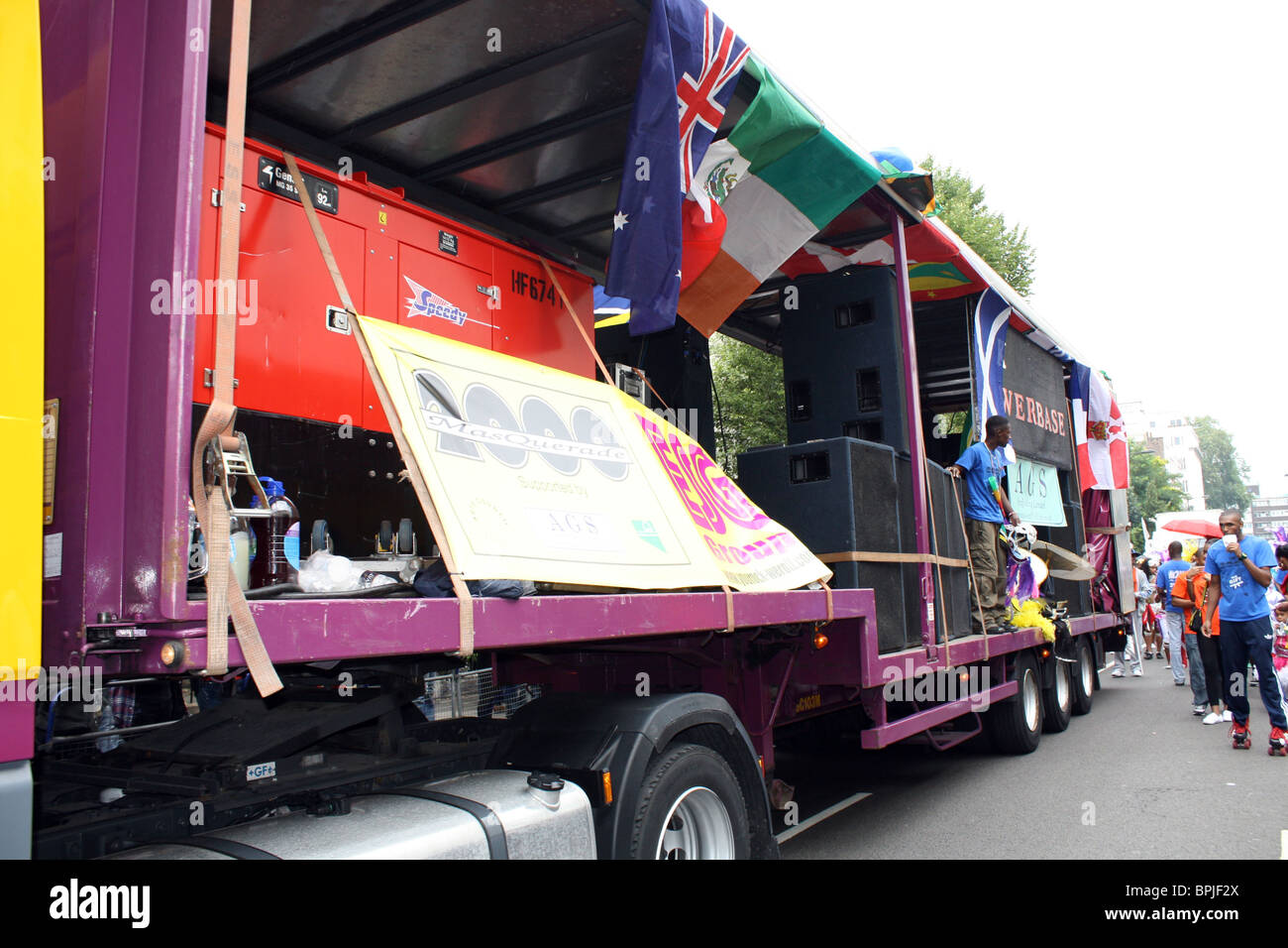 Caribbean carnival truck hi-res stock photography and images - Alamy
