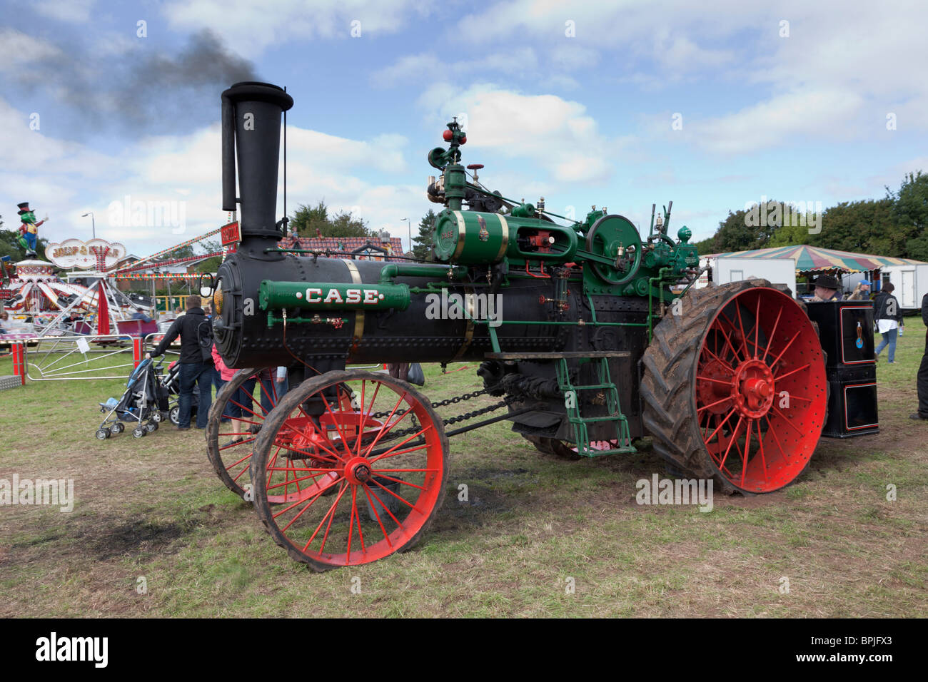 a Steam engine at a country show Stock Photo - Alamy