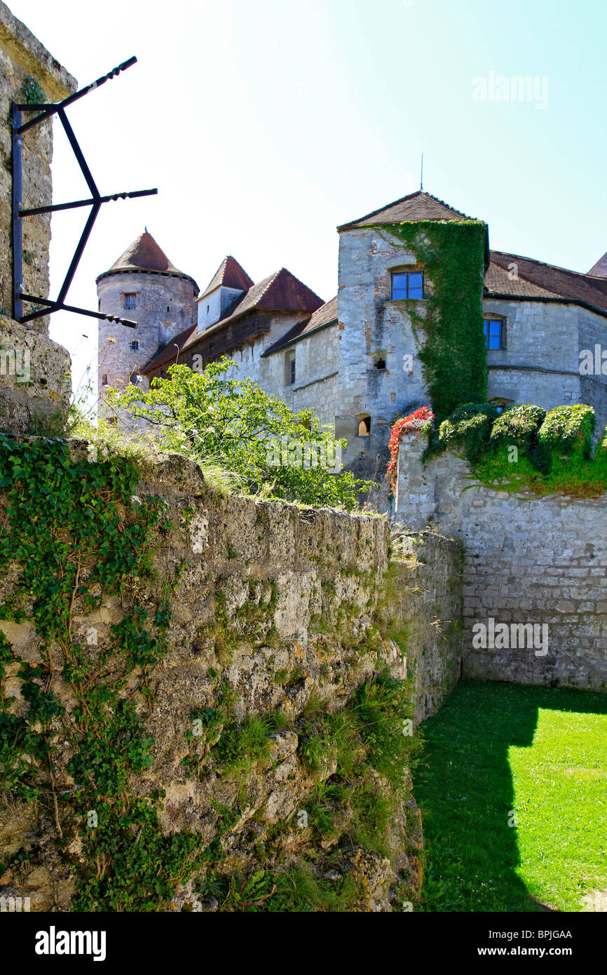 Gate structure with outer ward, forecourt, 1th courtyard of the castle ...
