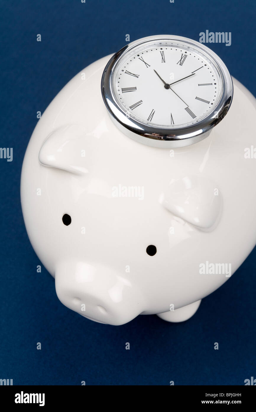 Savings bank clock hi-res stock photography and images - Alamy