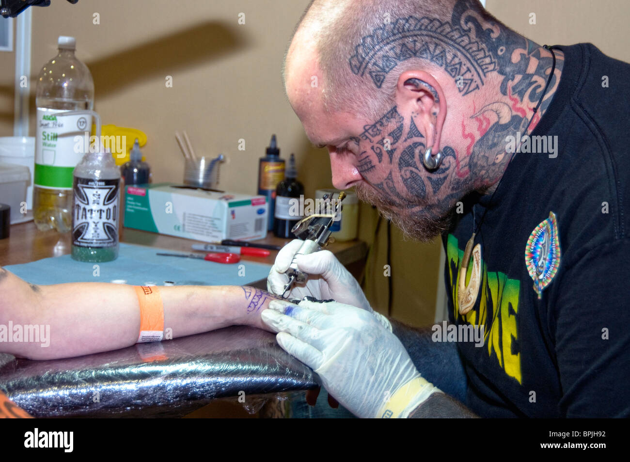 Images from the now famous Tattoo Jam event in Doncaster UK showing ...