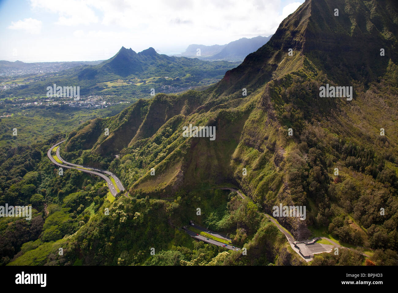 Pali highway hi-res stock photography and images - Alamy