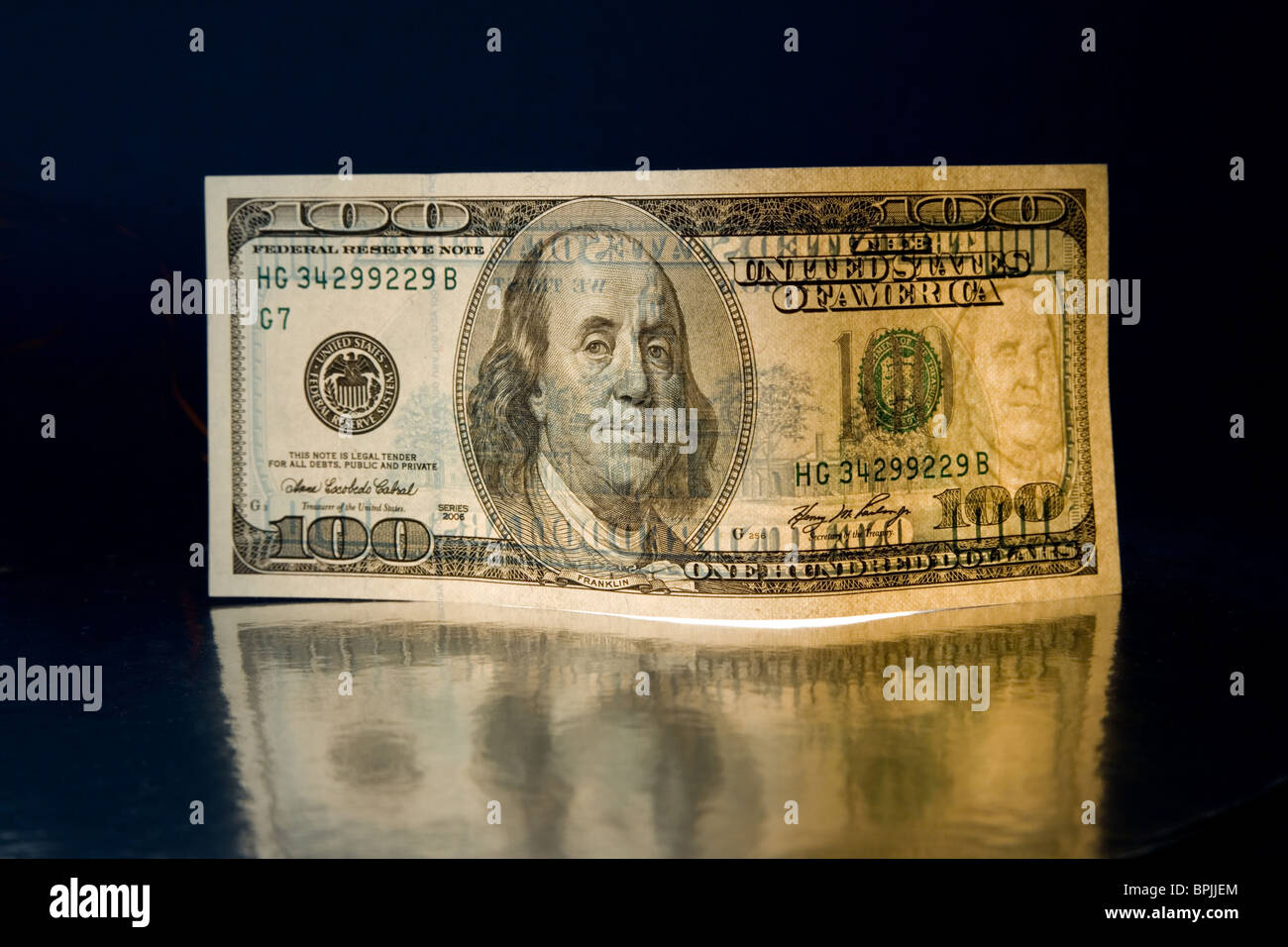 Dollar and light Stock Photo - Alamy