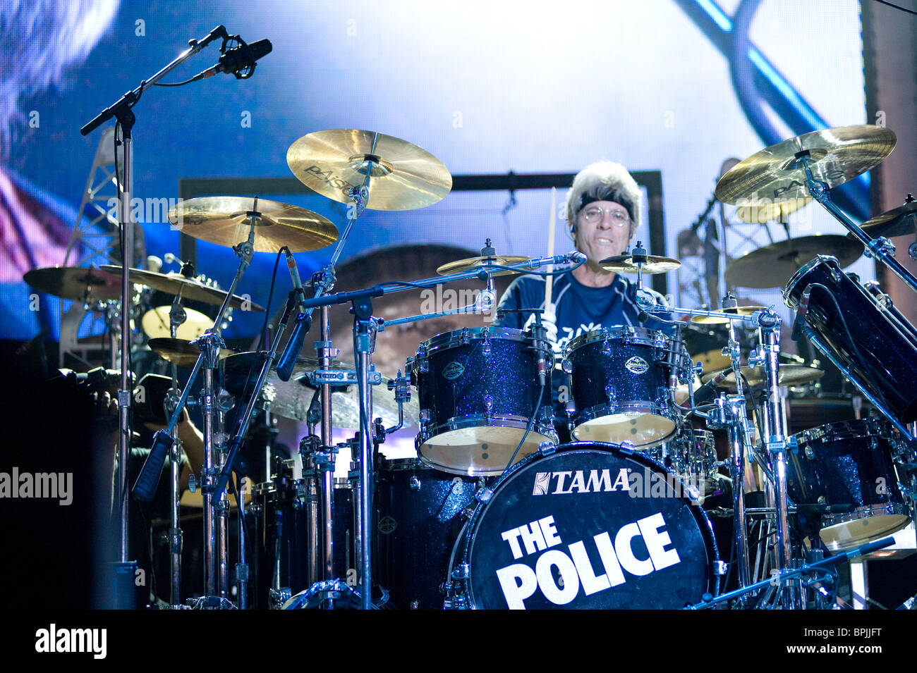 Stewart copeland sting hi-res stock photography and images - Alamy