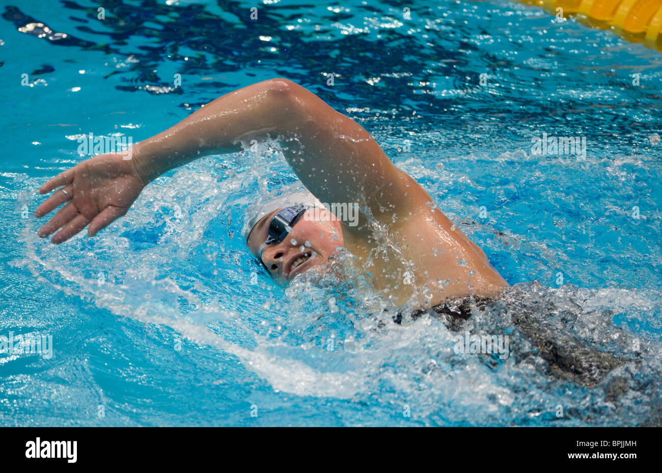 United State swimmier Melissa Stockwell competing in the S9 women's 400 ...