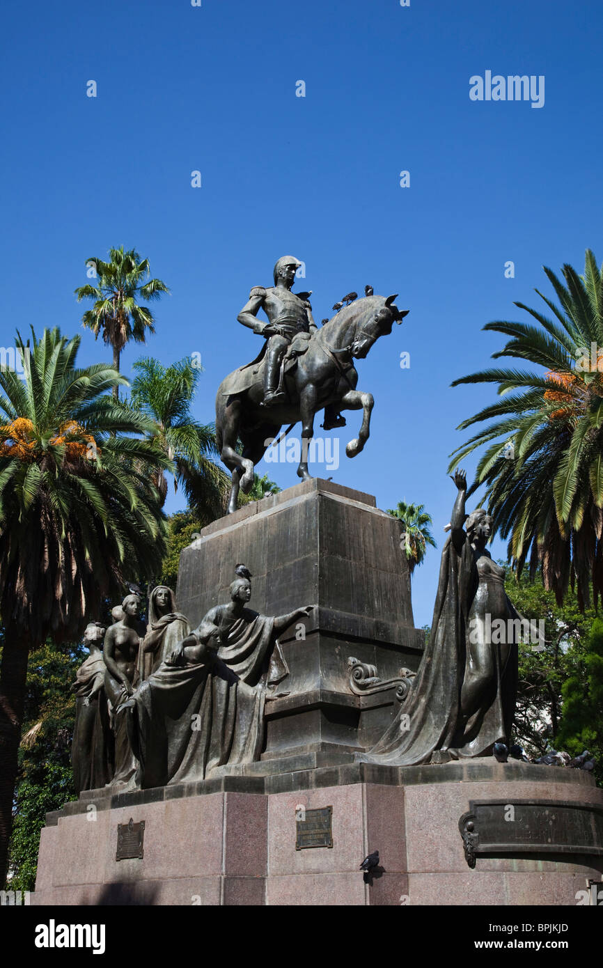 ARGENTINA, Salta Province, Salta. Statue to Colonel Juan Antonio ...