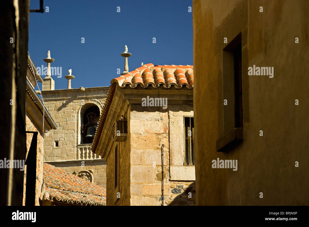Caseres Old Town, Caseres, Extremadura, Spain Stock Photo - Alamy