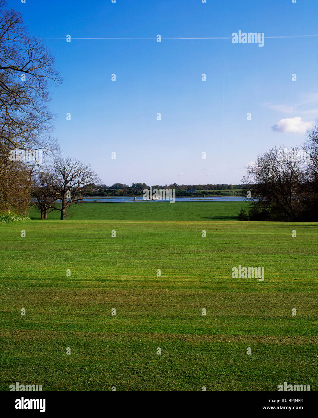 Drogheda, Co Louth, Ireland, The River Boyne From The Hse At Beaulieu ...