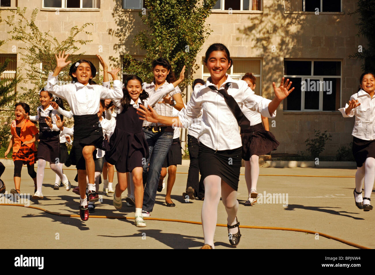 Azerbaijan baku school students in hi-res stock photography and images ...