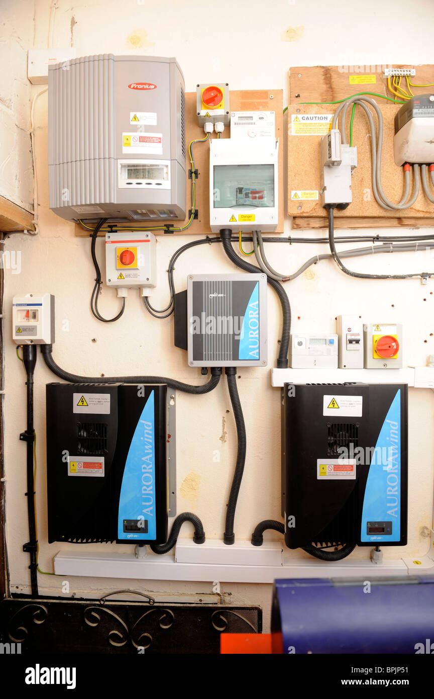 Domestic wind turbine isolator grid inverters and control boxes UK ...