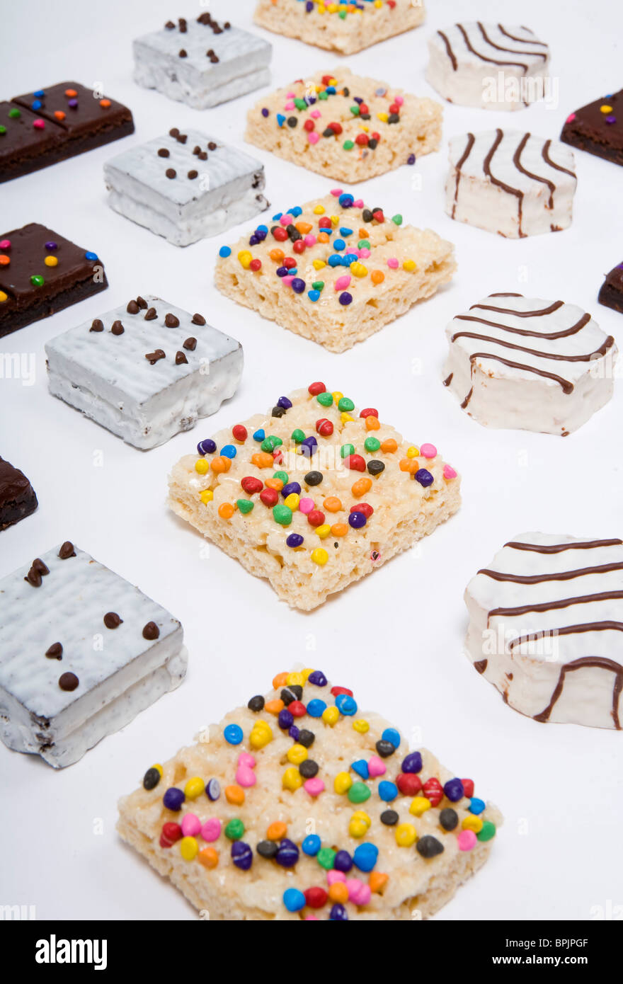 An assortment of junk food items Stock Photo - Alamy