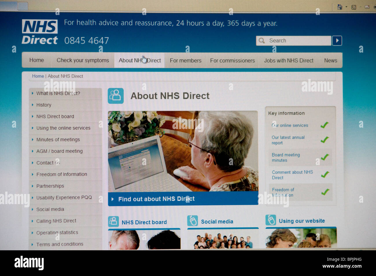 Nhs direct hi-res stock photography and images - Alamy
