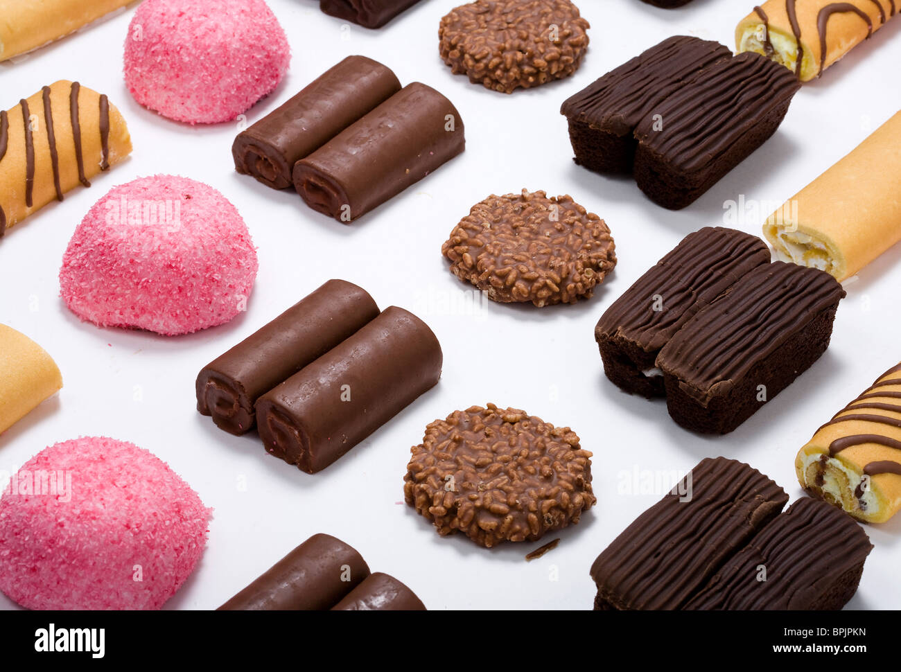 An assortment of junk food items Stock Photo - Alamy
